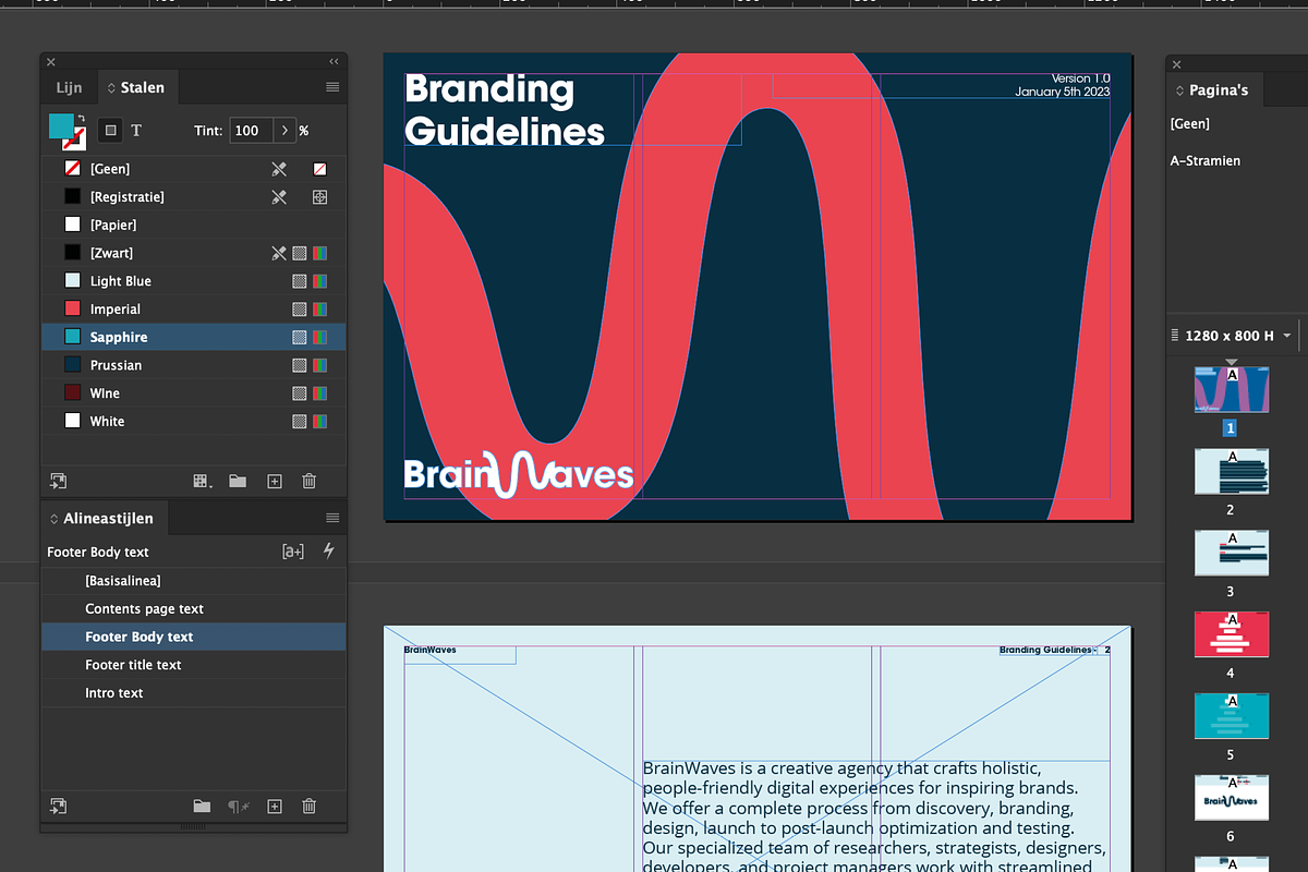 Digital | Brand Guidelines Template