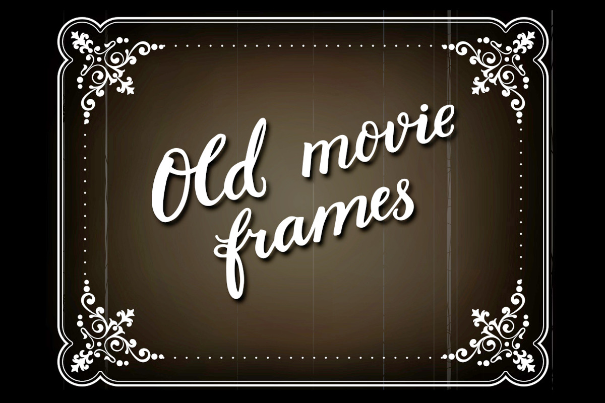 Silent movie frames, an Illustration by Ola-Ola