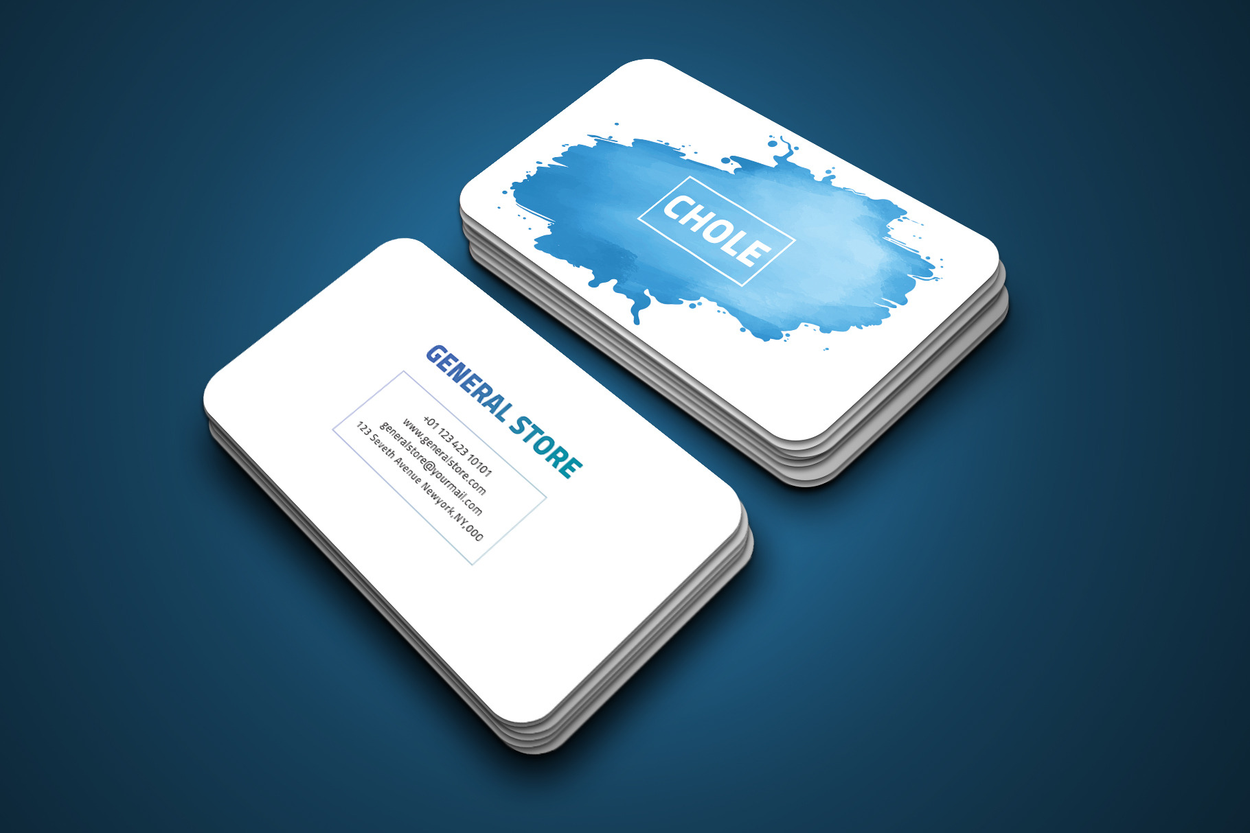 General Store Business Card, a Business Card Template by Smashing_Studio