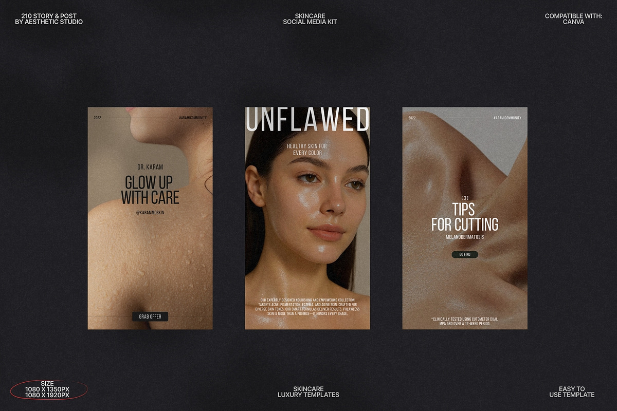 Modern Story & Post Skin Bundle