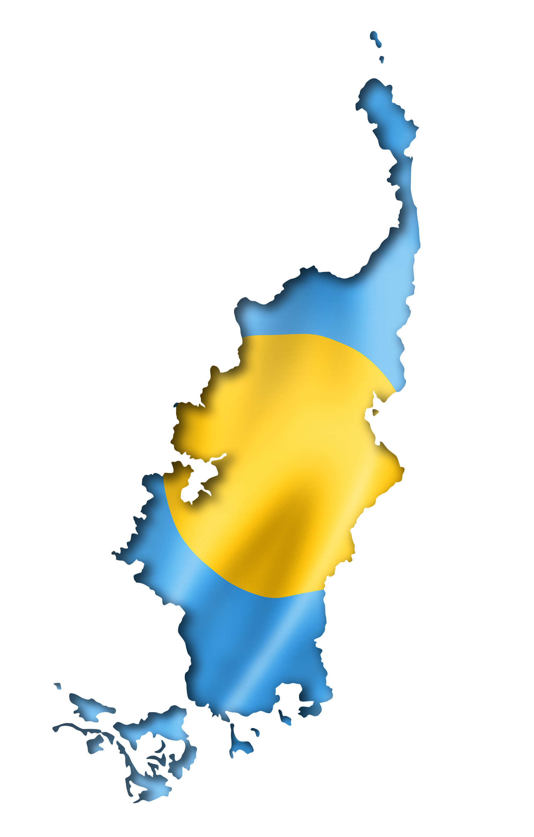 Palau flag map, a School & Education Photo by GoodGoods