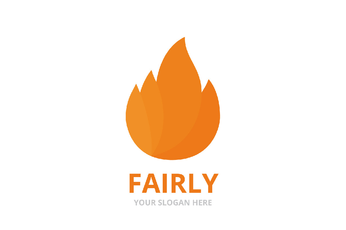 Vector fire logo combination., a Branding & Logo Template by GraphiShop