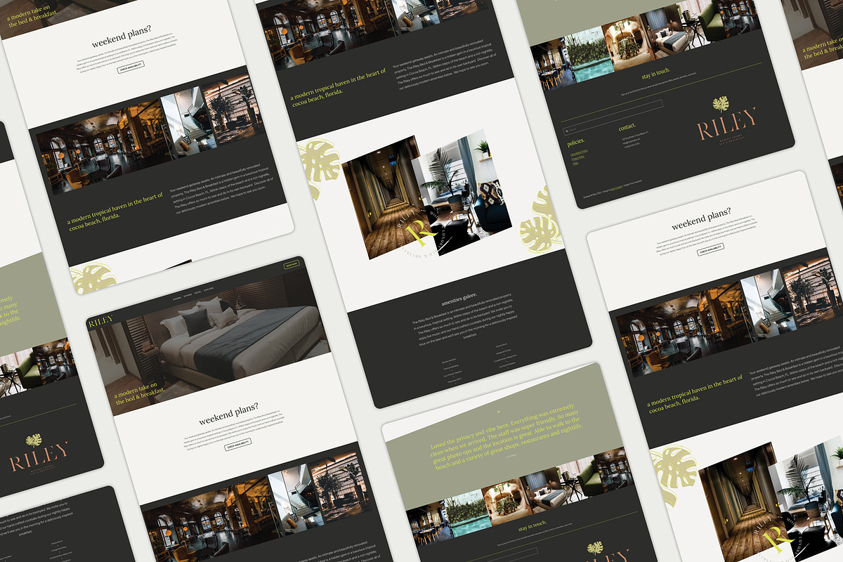 Riley | Squarespace Website Template, a Squarespace Template by Ryen ...