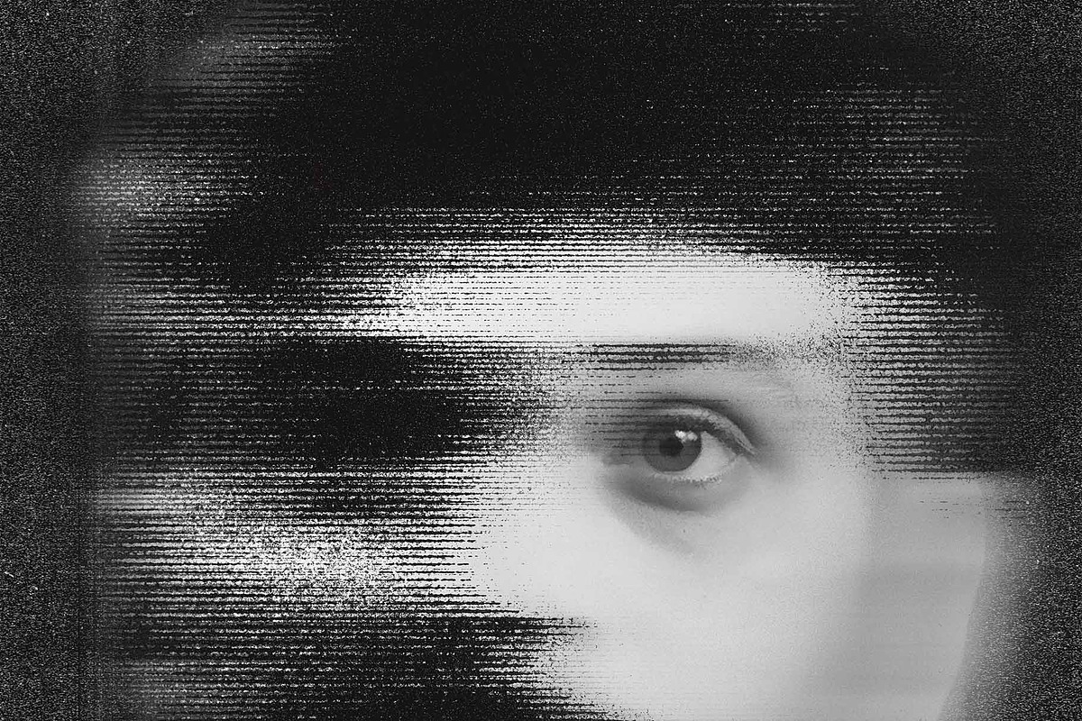 Smudge Photocopy Scan Photo Effect