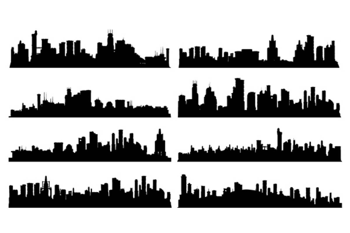 14 Generic City Skylines, an Illustration by Albert Does Stuff