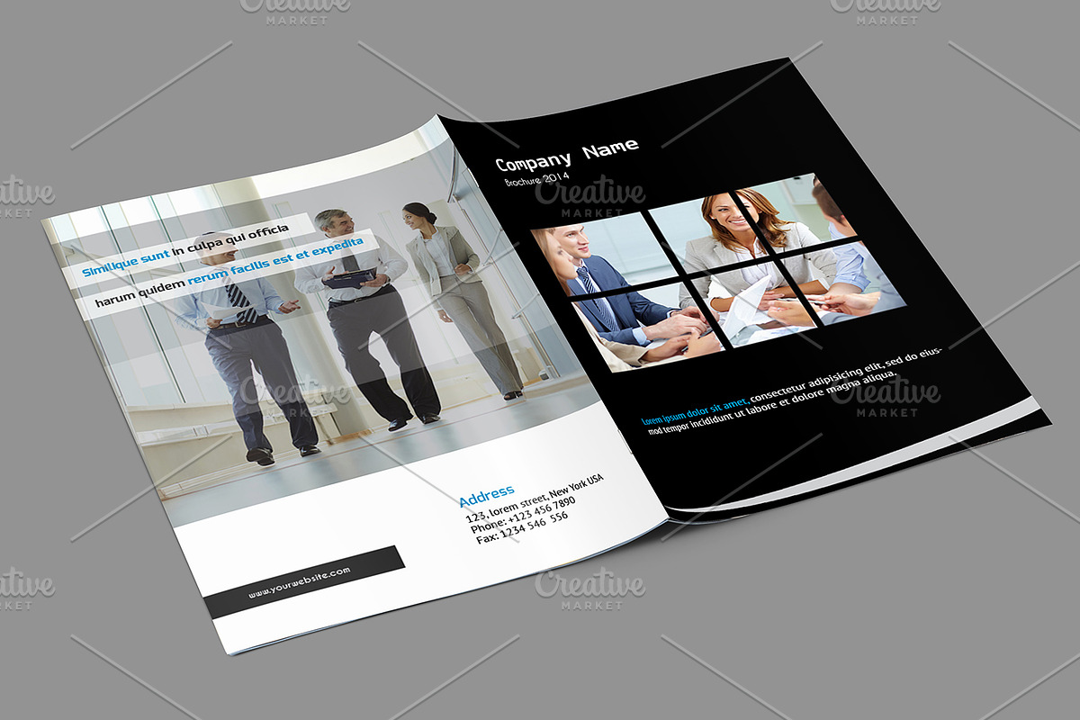InDesign Business Brochure-V704, a Brochure Template by Template Shop