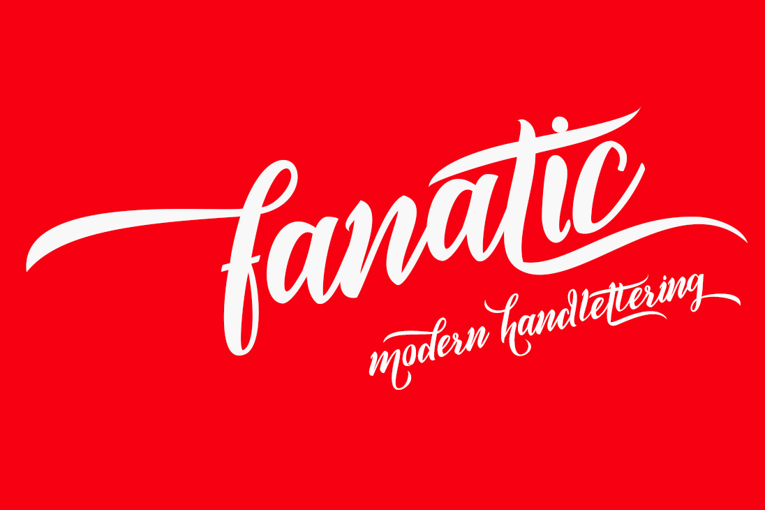 Fanatic Font, a Script Font by Genesis Lab