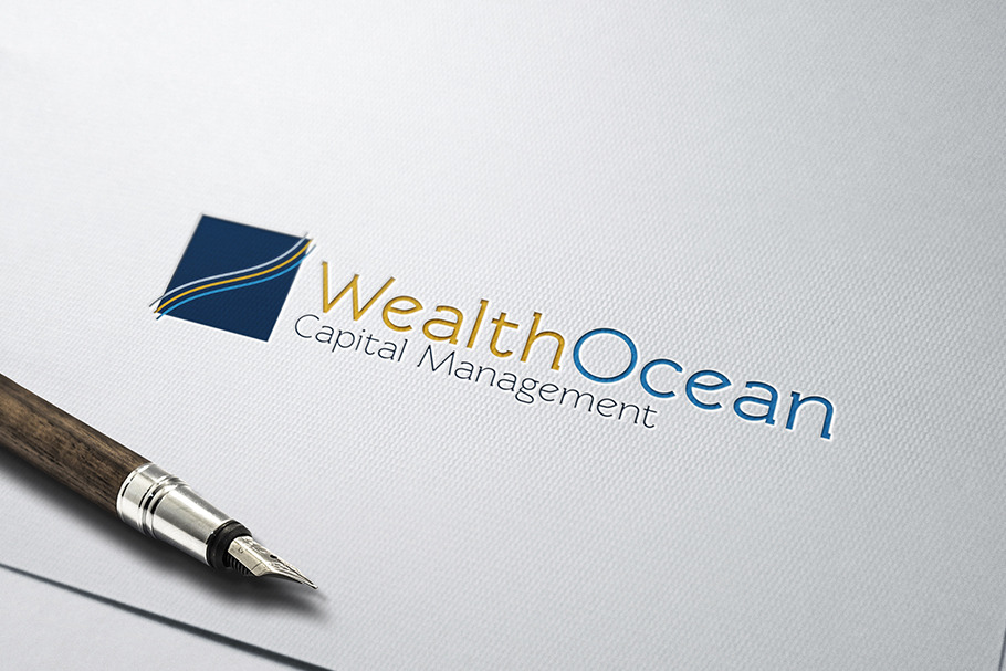 Wealth Ocean Capital Management, a Branding & Logo Template by LuisFaus