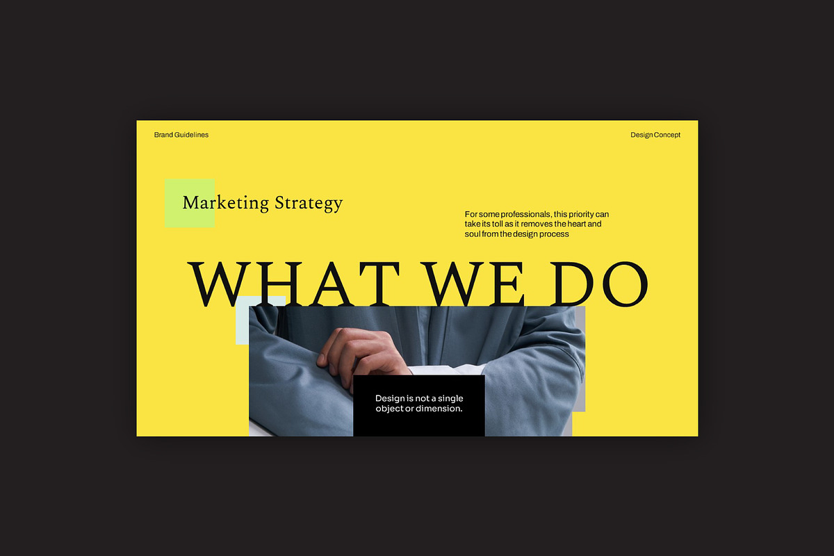 Gen-Z Minimal Google Slides, a Presentation Template by Dirtytemp Studio