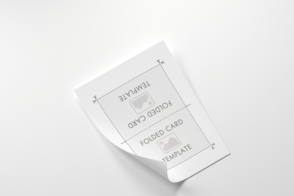 Folded Card Template, an Invitation Template by DesignStudioTeti