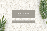 Textures: 15 Seamless Patterns, a Pattern Graphic by Curly_Pat