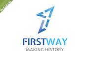 First Way Logo, a Branding & Logo Template by Web Design Label