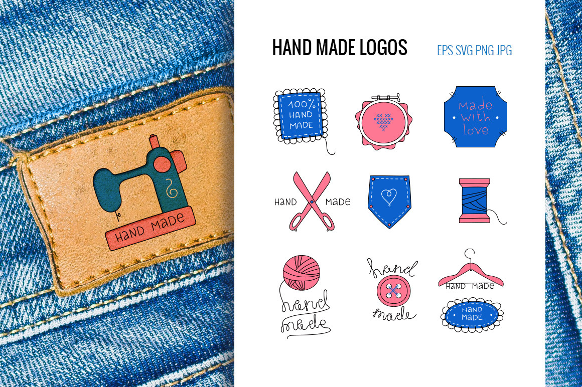 11 emblems for your handmade, a Branding & Logo Template by Yorri