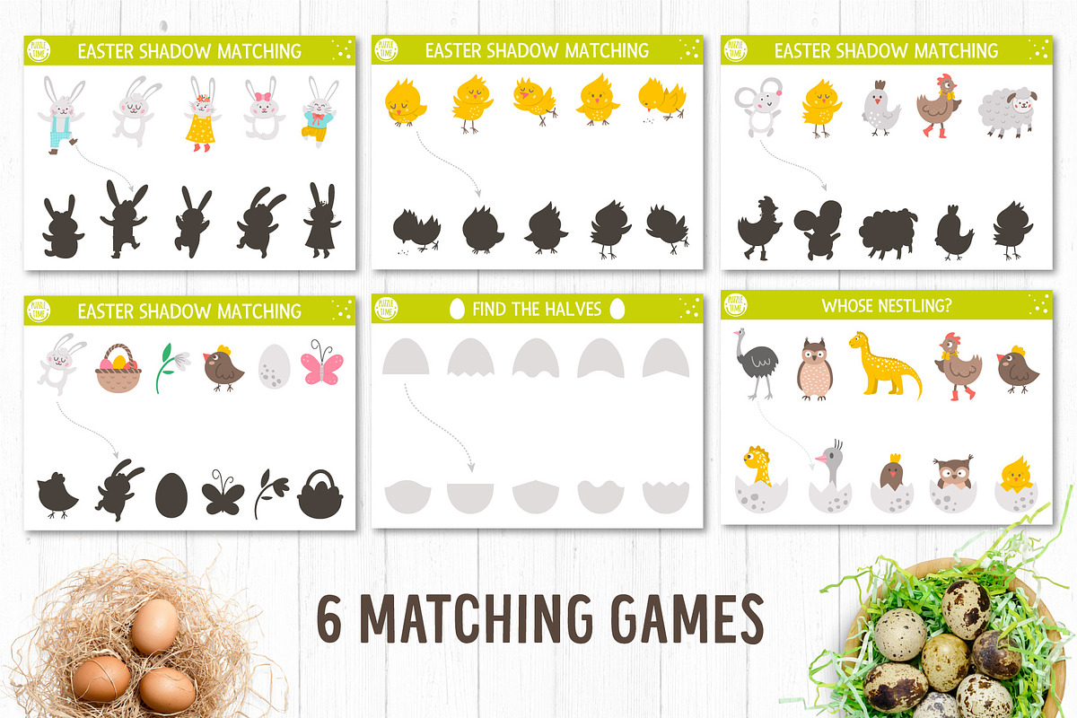 Easter Bunny Games, an Animal Illustration by Lexi Claus