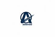 Asteroid Logo Template, a Branding & Logo Template by SymonDesign