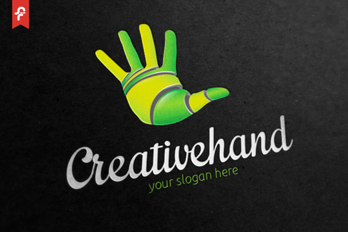 Creative Hand Logo, a Branding & Logo Template by ft.studio