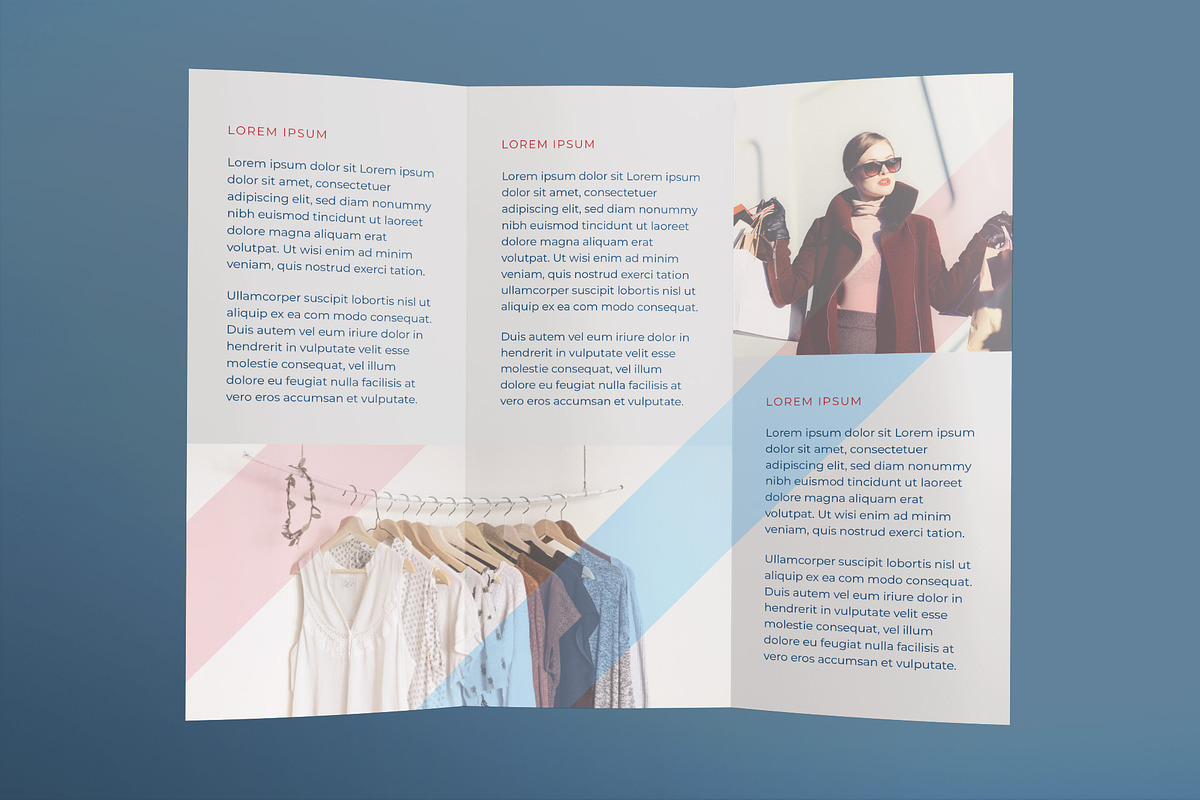 Fashion Shop Brochure Trifold, a Brochure Template by TemplatesNow!