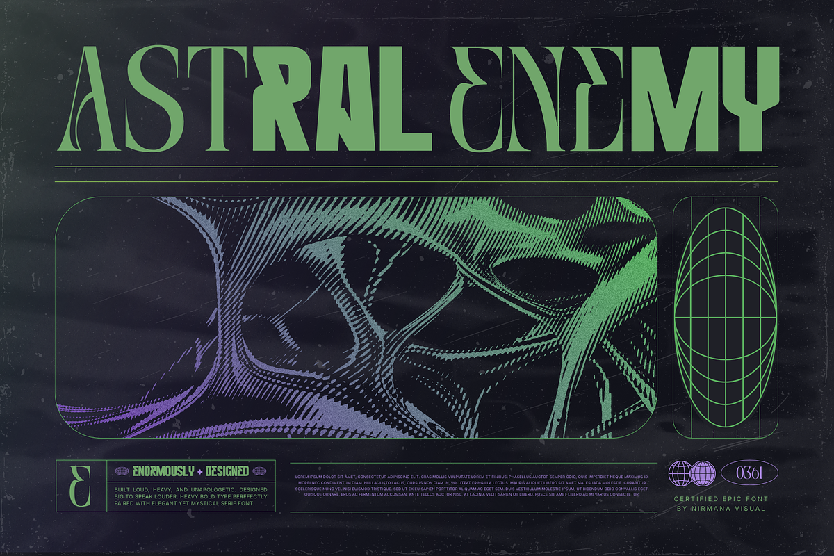 Avoerock - Branding Logo Font Duo, a Sans Serif Font by Nirmana Visual