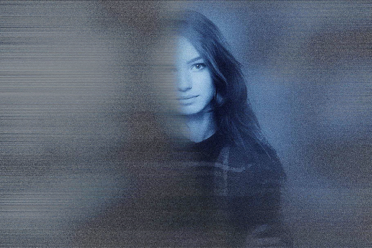 Smudge Photocopy Scan Photo Effect