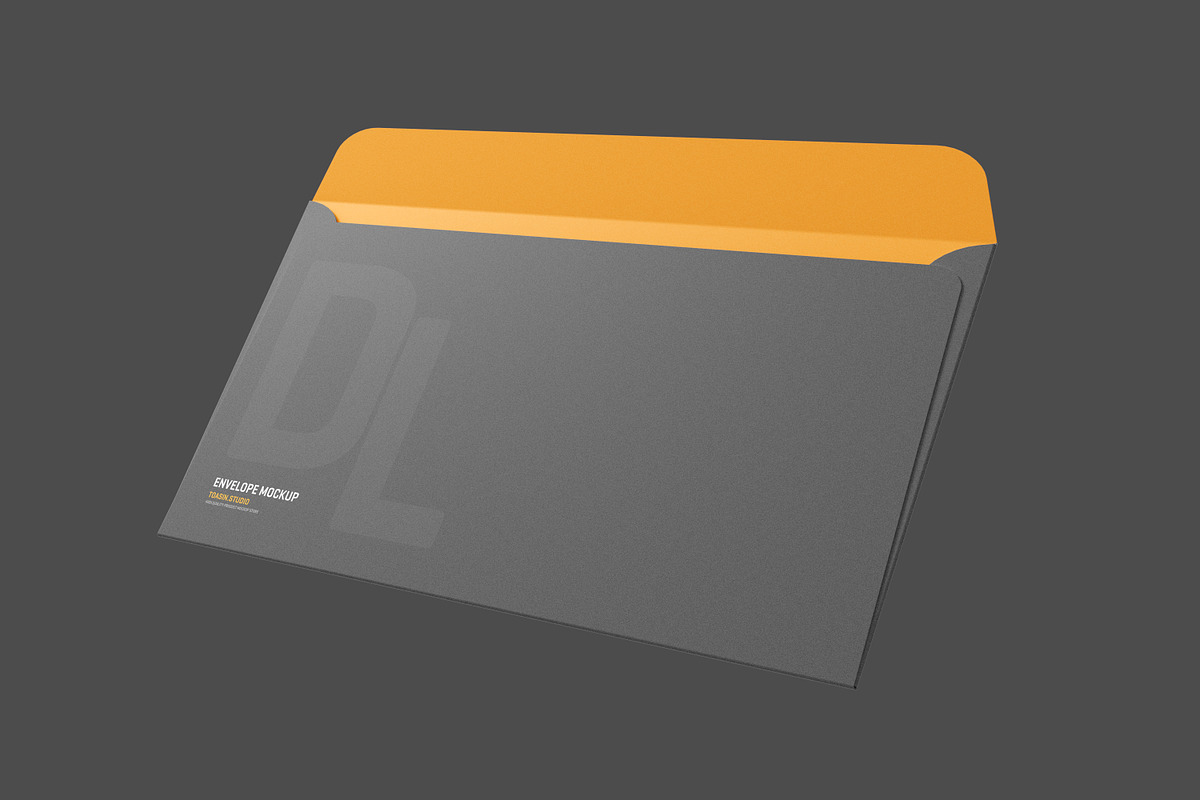 DL Envelope Mockup, a Mockup by Toasin Studio