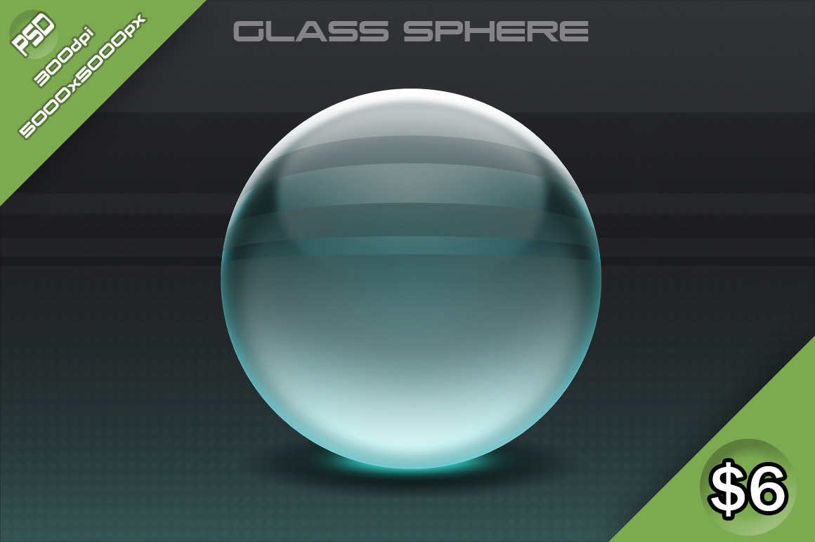 Glass Sphere, a Decorative Illustration by stallfish's art store