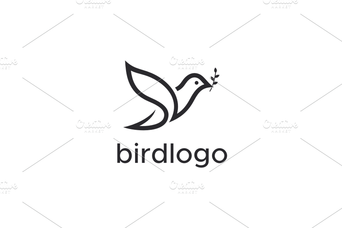 Bird Logo, a Branding & Logo Template by yopie