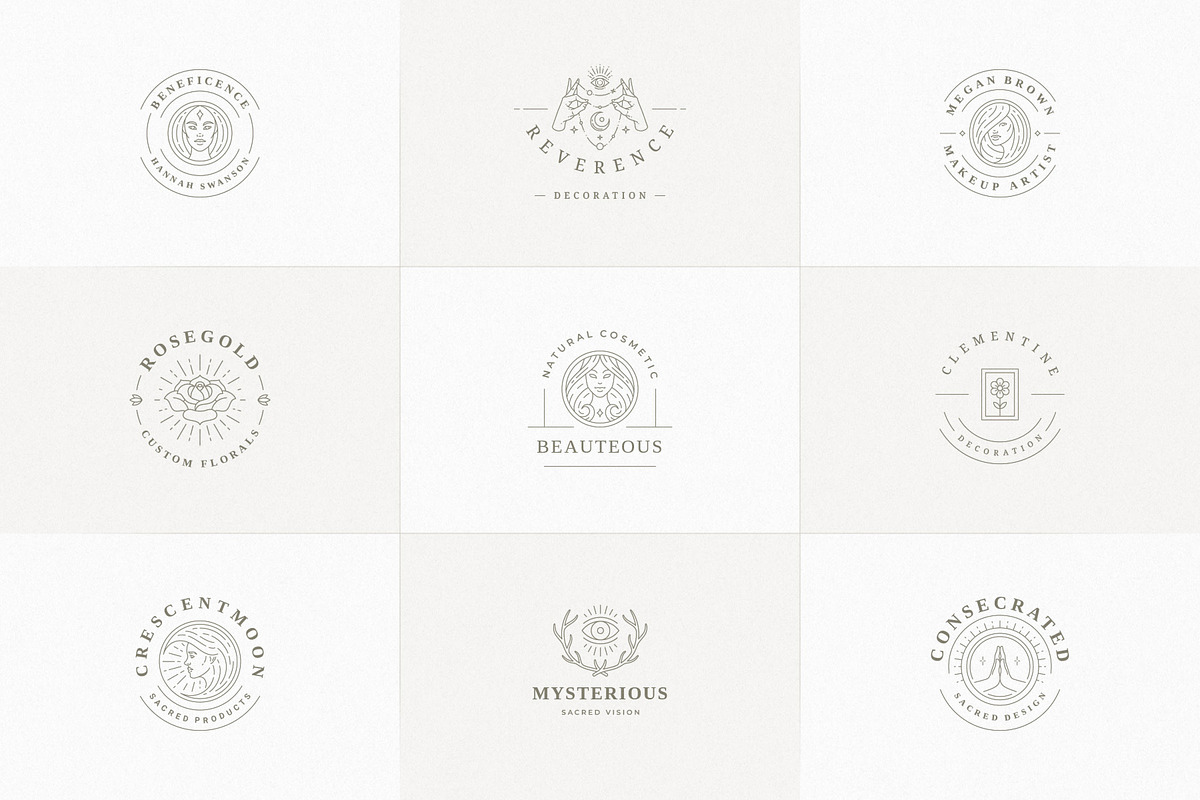 36 Esoteric Logo Templates | Canva, a Branding & Logo Template by Vasya ...