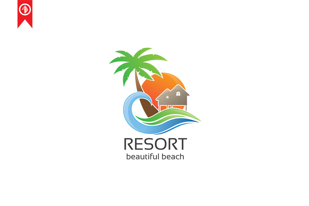 Resort / Beach - Logo Template, a Branding & Logo Template by Artha Desain
