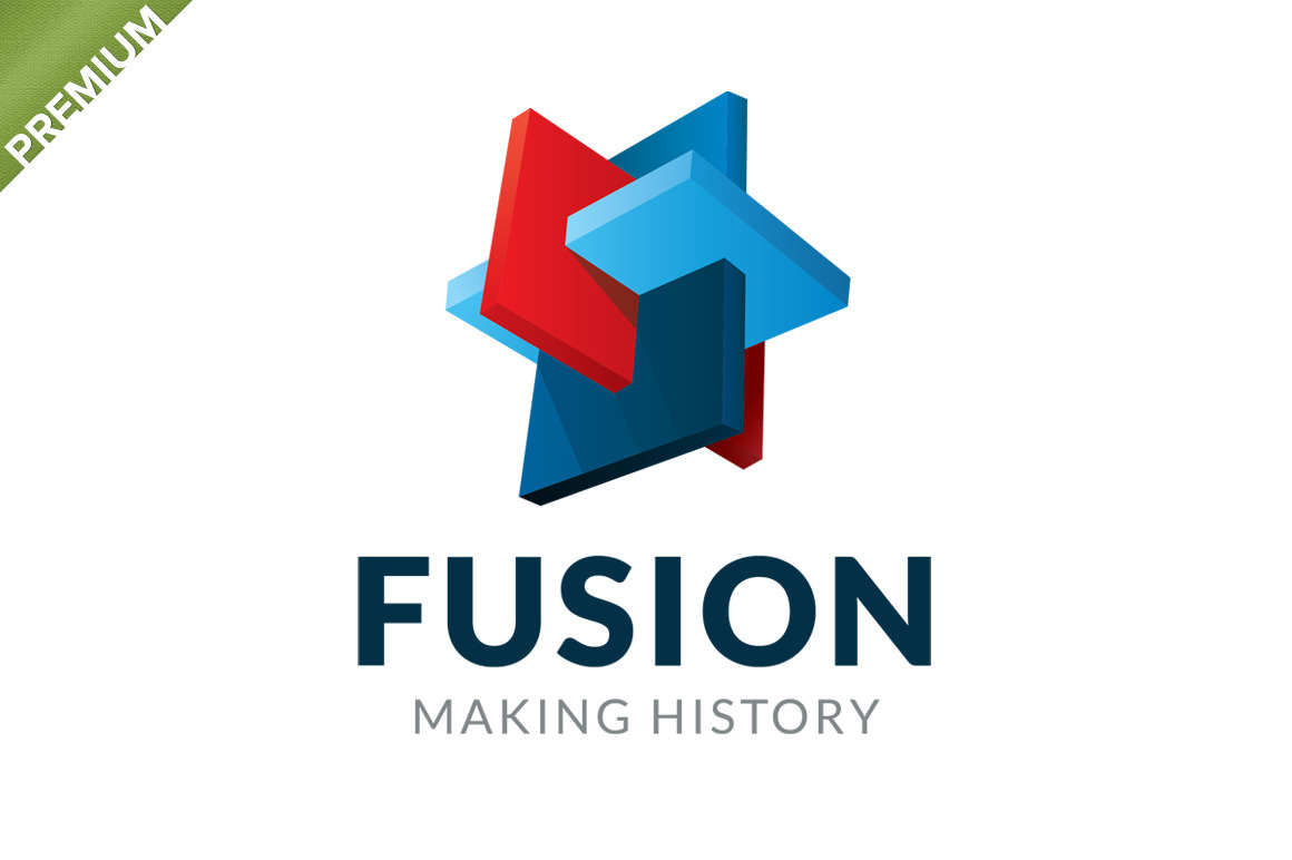 Fusion Logo | Branding & Logo Templates ~ Creative Market