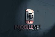 Mobile Net Logo, a Branding & Logo Template by Josuf Media
