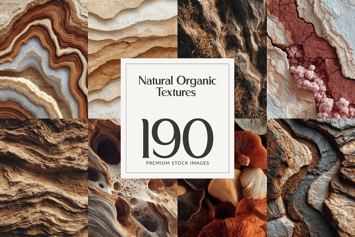 Natural Organic Textures (5K Res), a Nature Photo by HipFonts