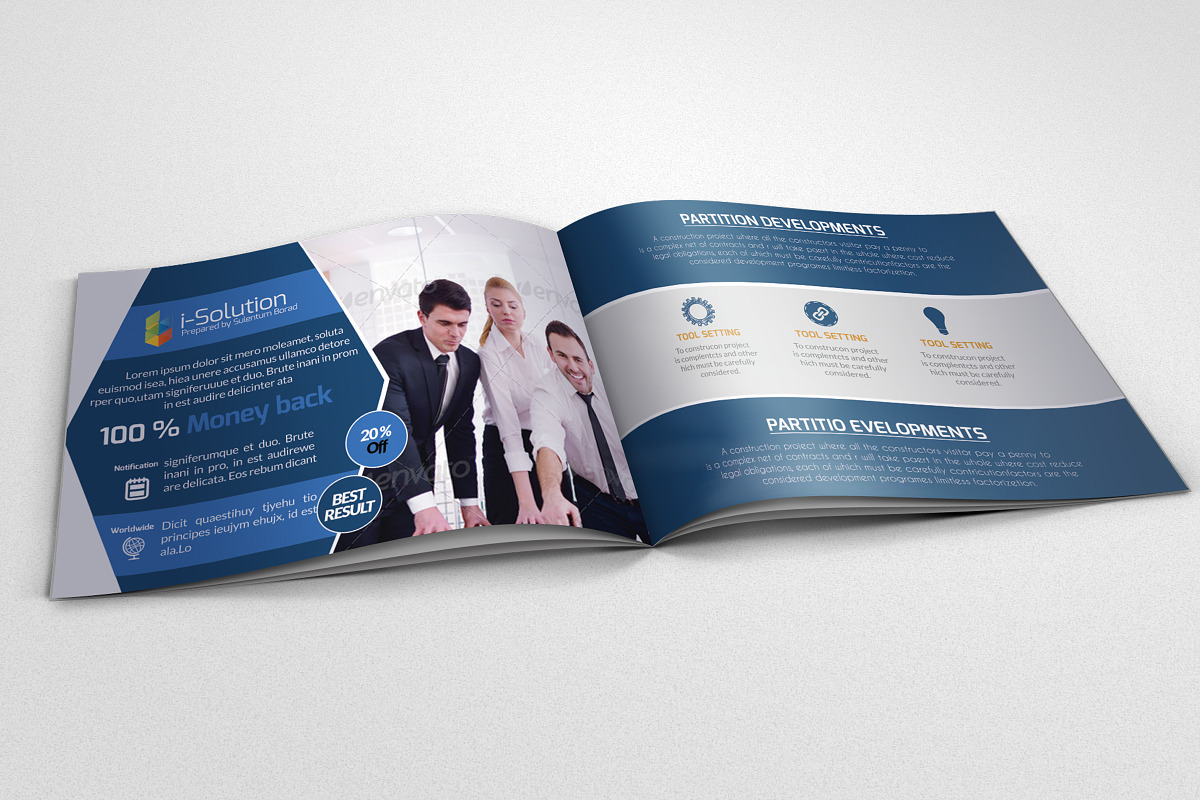 12 Pages Bi Fold Brochure Catalog, a Brochure Template by Business Flyers