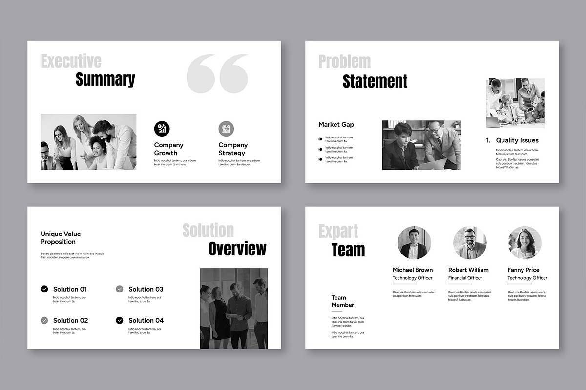 Case Study Presentation Template