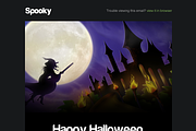Spooky - Halloween Email Template, an Email Template by Surjith SM