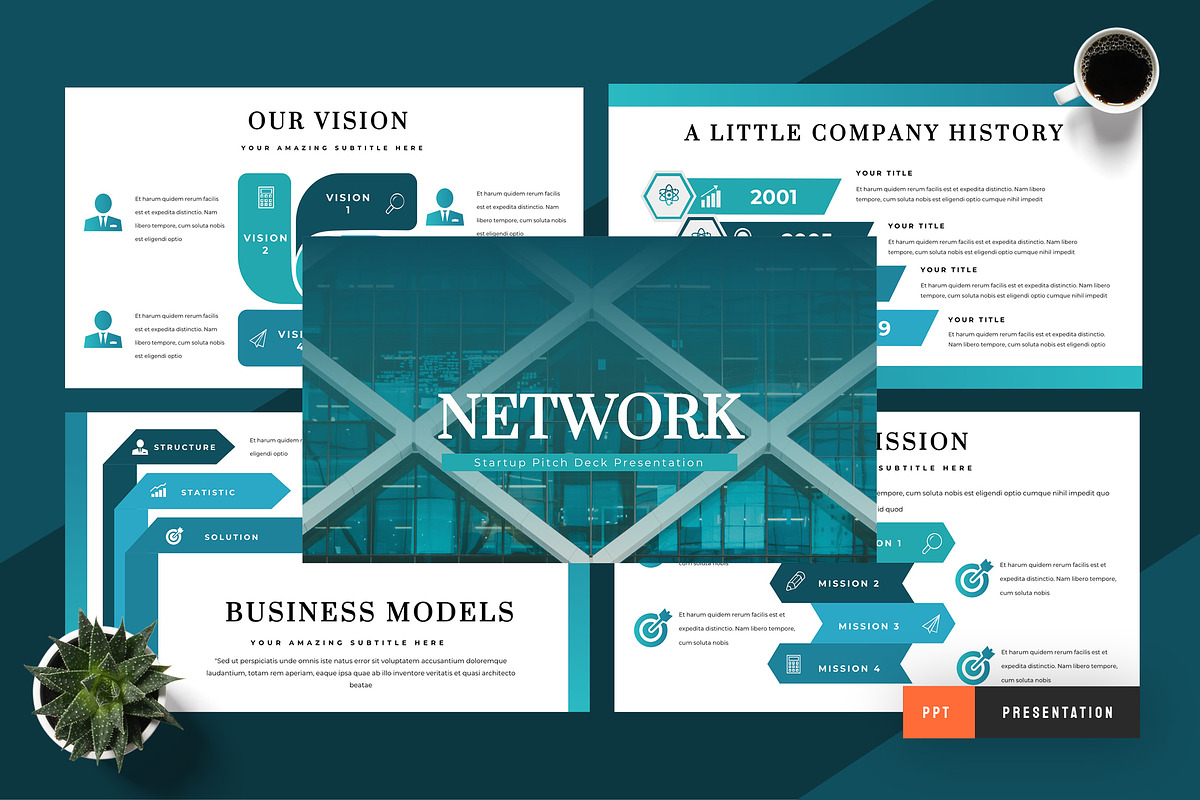 Networking - Powerpoint Presentation, a Presentation Template by TMint ...