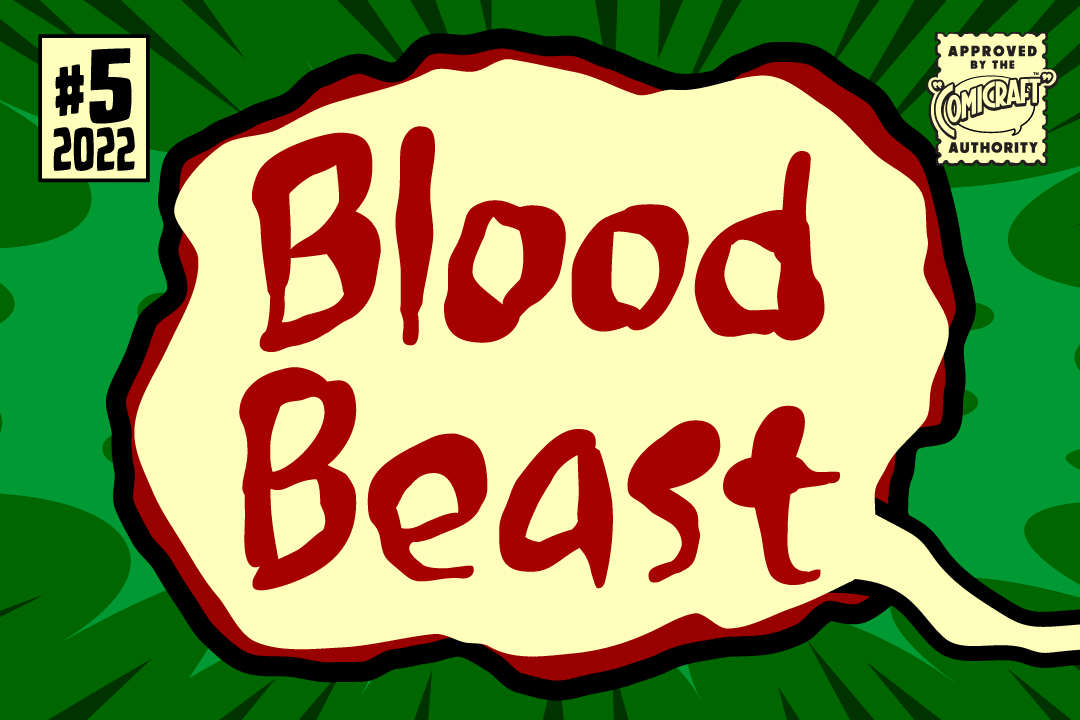 Blood Beast - a scratchy horror font, a Font by Comicraft Fonts ...