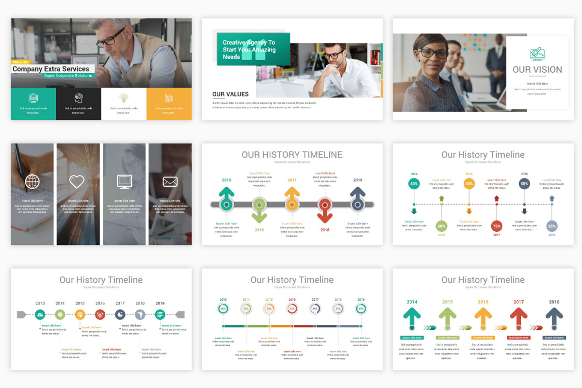 Monster Google Slides Template, a Presentation Template by SlideOne