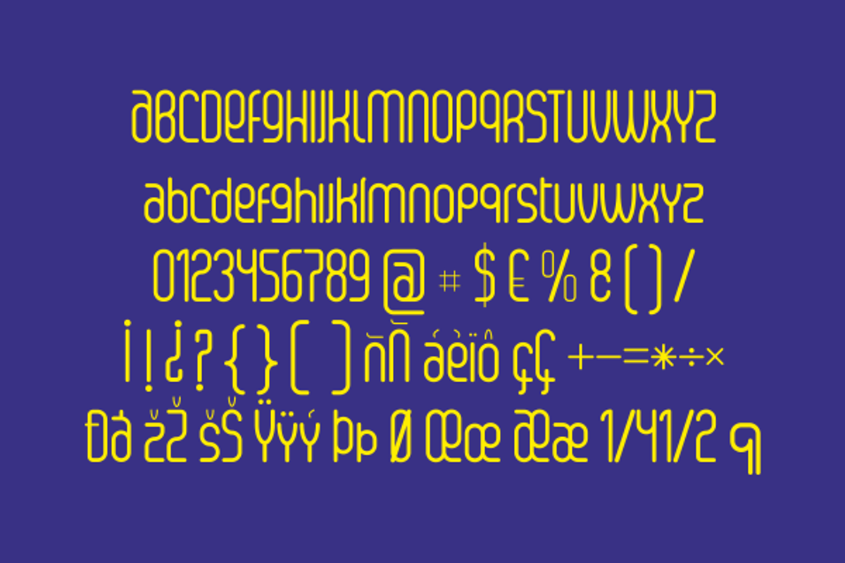 Senzi, a Sans Serif Font by Wakoletras