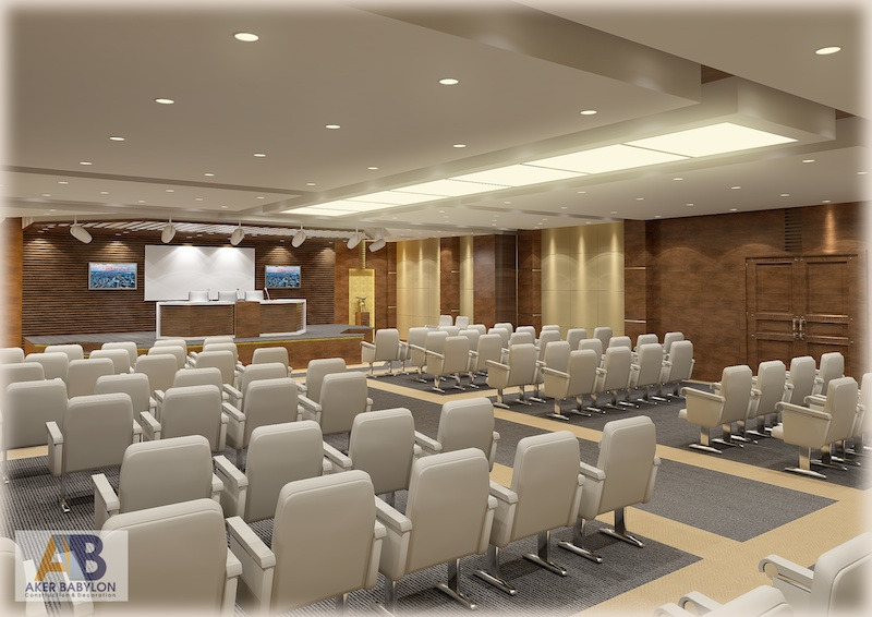 Conference Hall 018, an Architecture 3D Model by akerStudio