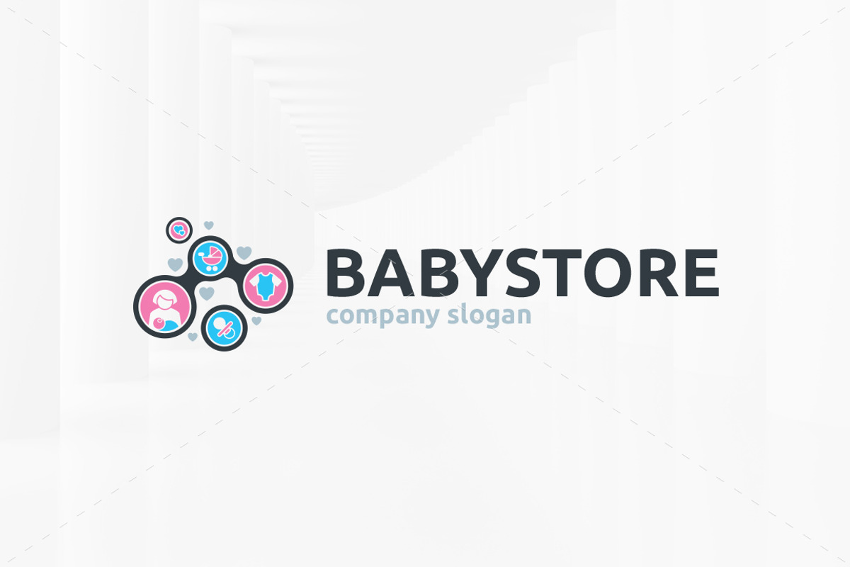 Baby Store Logo Template, a Branding & Logo Template by LOGOMAGINE ...