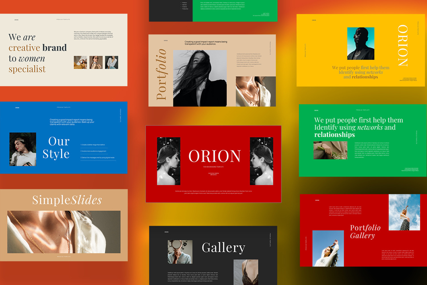 ORION - Google Slides Template, a Presentation Template by casanovastudio
