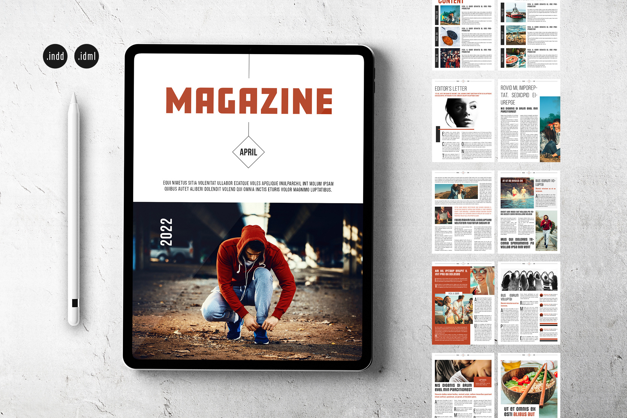 Digital Magazine Layout