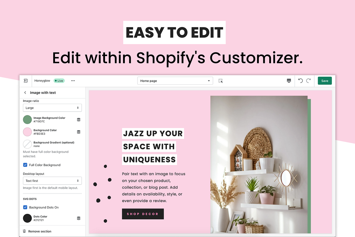 HoneyGlow: Feminine Shopify Theme, a Shopify Template by ltsdesigns