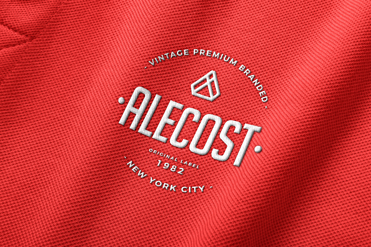 Embroidered Logo Tshirt Mockup, an Apparel Mockup by DesignNeutrons