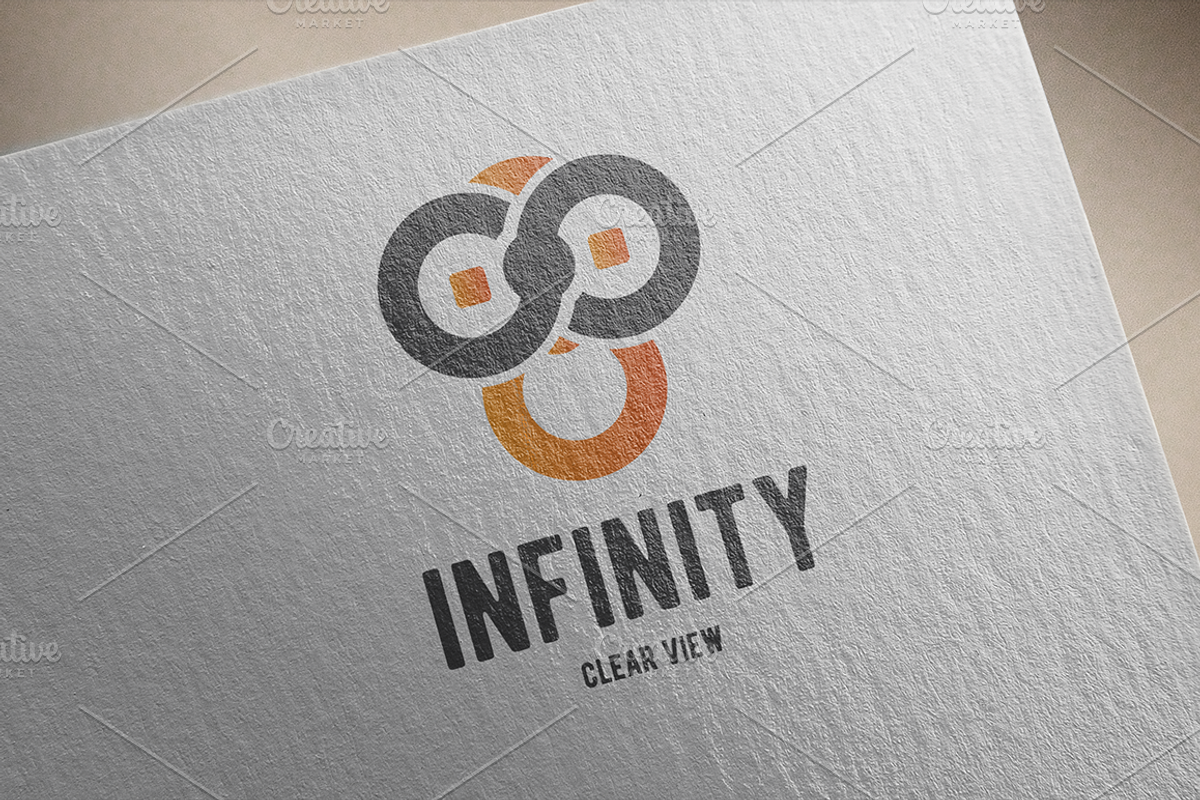 Infinity Clear View Logo, a Branding & Logo Template by artnook ...