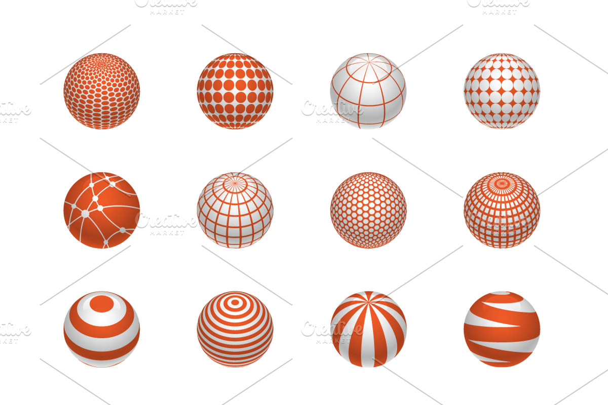 Sphere Logo Set 2, a Branding & Logo Template by kloroform