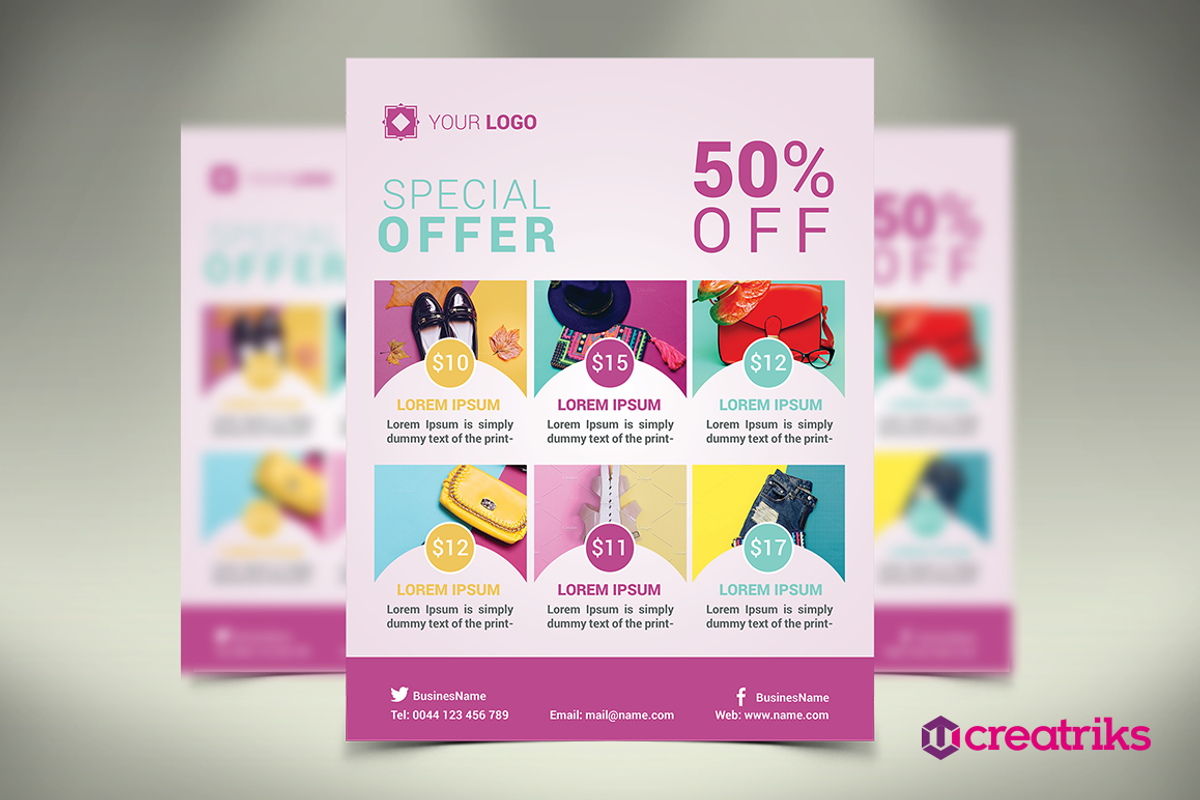 Special Offer Flyer, a Flyer Template by Creatricks