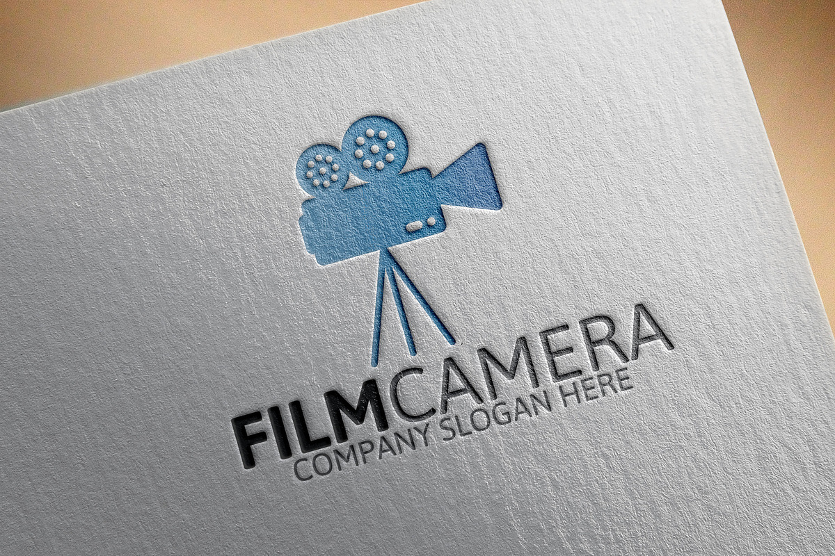 Film Camera Logo, a Branding & Logo Template by Josuf Media
