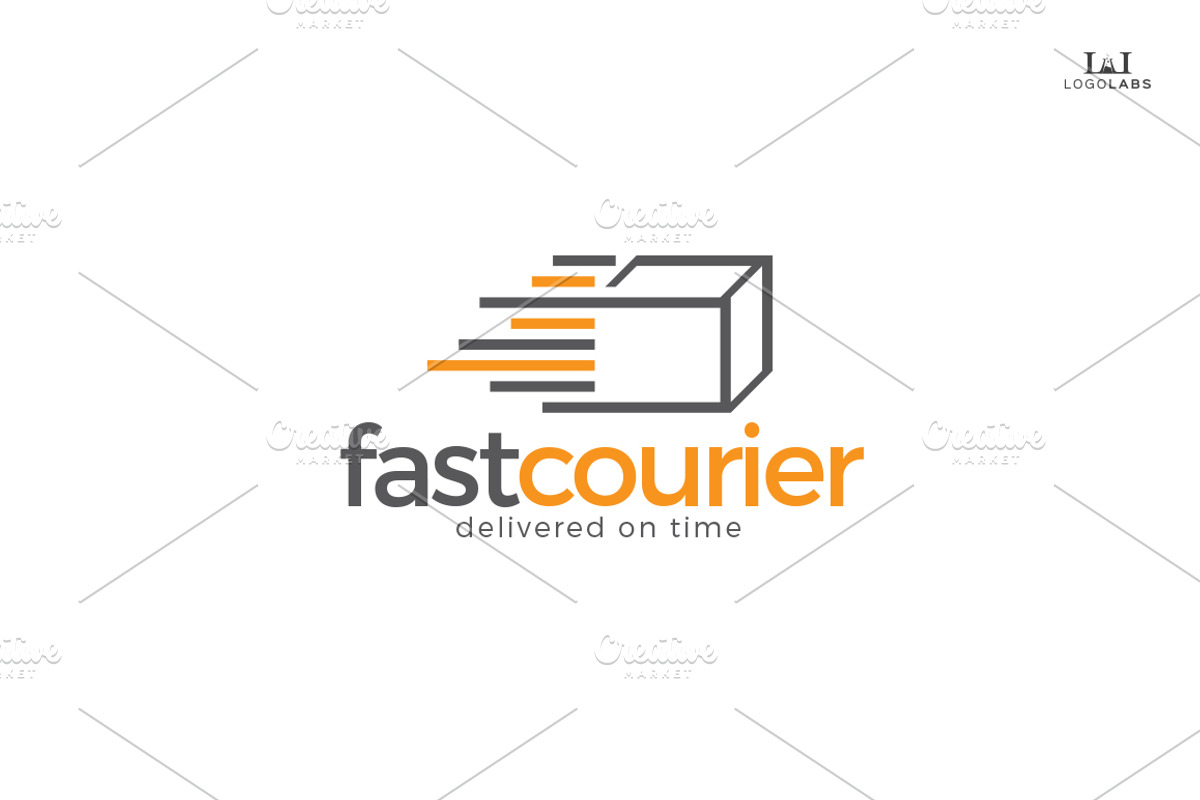 Fast Courier Logo, a Branding & Logo Template by LogoLabs