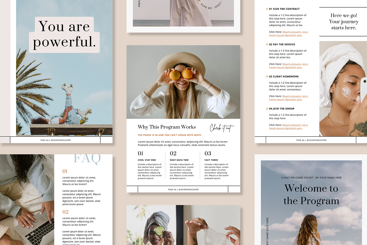 Coaching Bundle for Canva